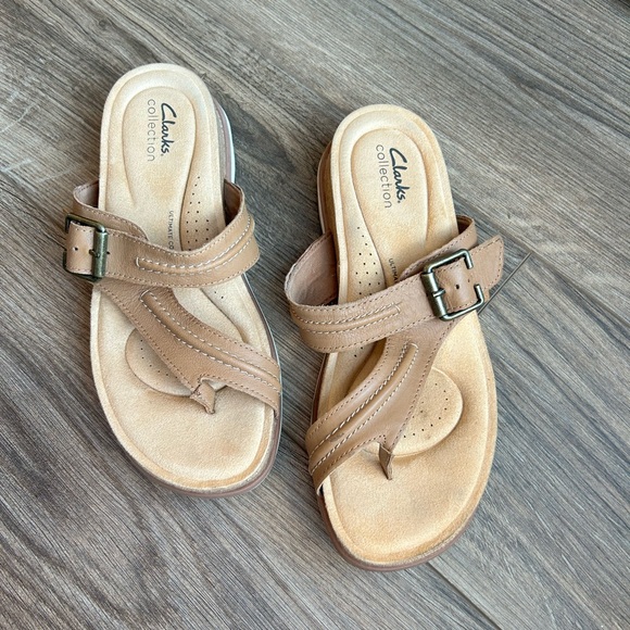 Brynn Tan Leather Platform Sandal